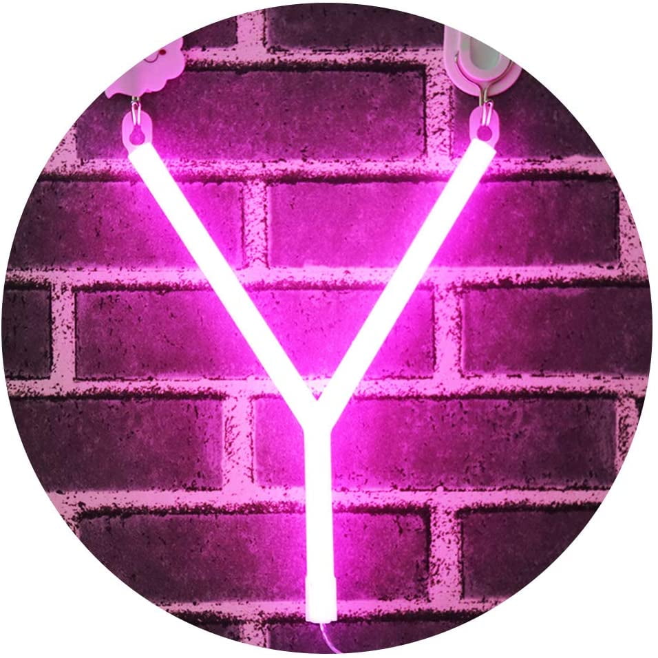 The Letter Y In Pink