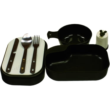 UCO 4-Piece Durable Camping Mess Kit, Portable Outdoor Cookware for ...