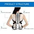 Adjustable Spine Posture Corrector For Back Support, Hunchback ...
