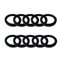 10-Pack 2" Inch Camlock Gasket Fitting – Thick Rubber Washer for Female ...
