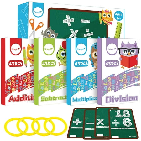 Math Flashcards, Kids Flash Cards Math ddition Subtraction ...