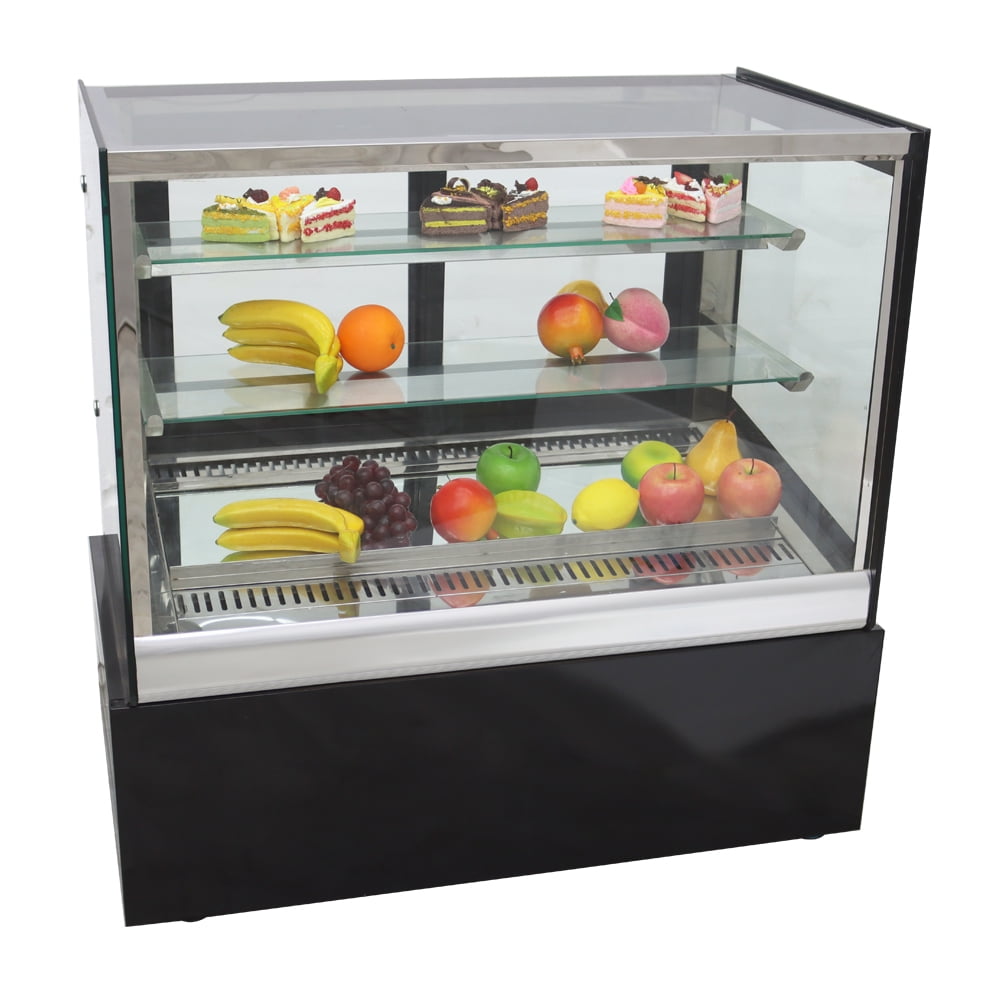 Techtongda Refrigerated Cake Countertop Air-cooled Cake Display Cabinet ...