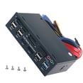 5.25'' PC Front Panel Dashboard USB 3.0 Hub Audio eSATA SATA Card ...