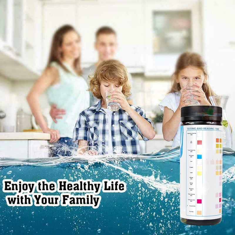 14-In-1 Water Quality Analysis Test Strip Fast and Accurate Water ...