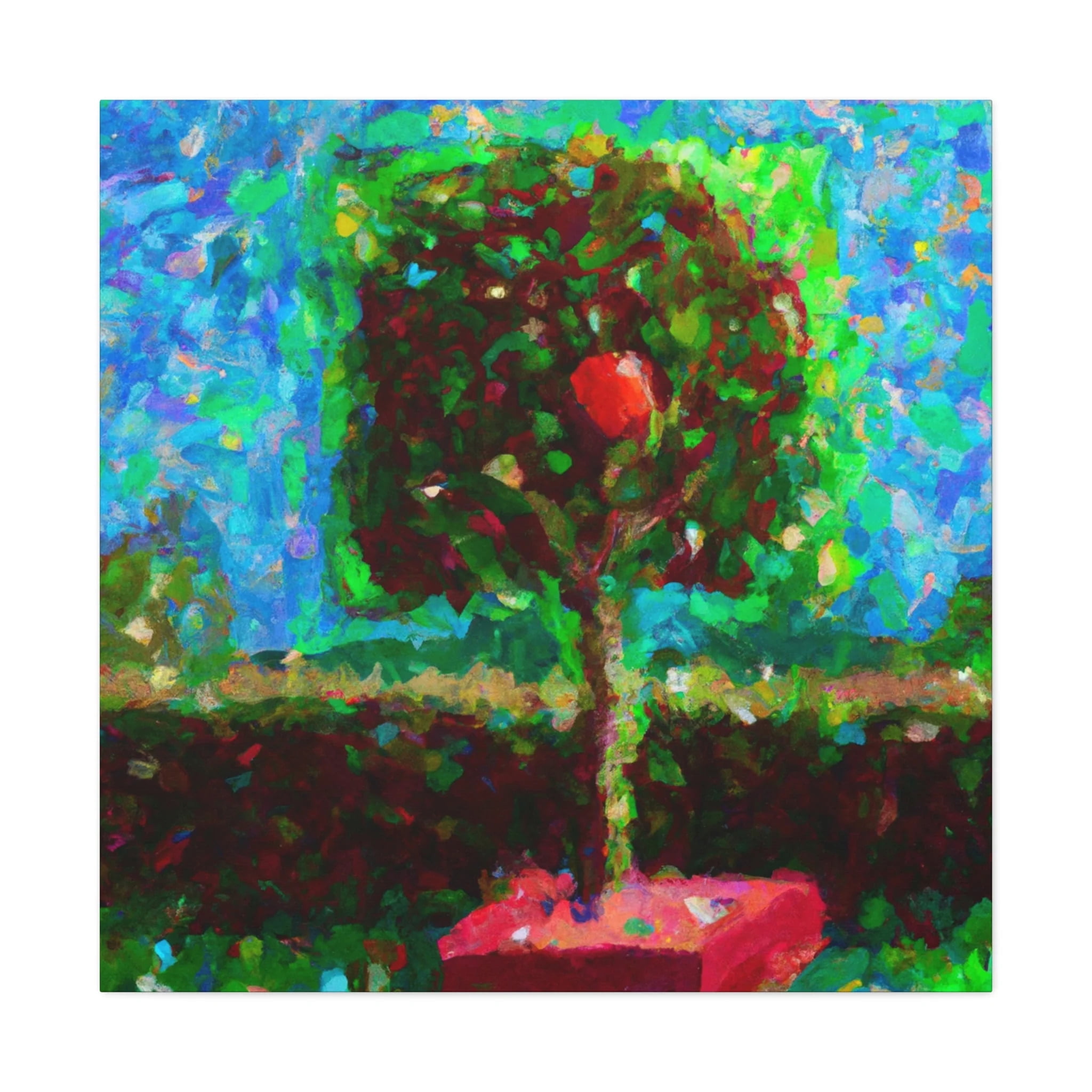 Apple Tree Harvest Joy - Canvas - Walmart.com