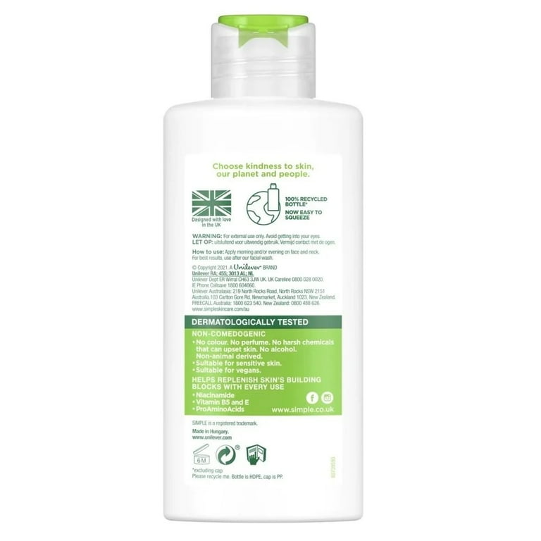 Simple facial moisturizer store
