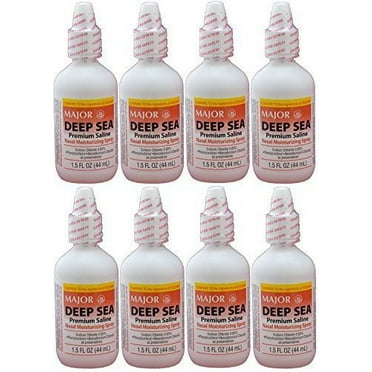 MAJOR Deep Sea Saline Nasal Spray 1.5 oz (Pack of 6) - Walmart.com