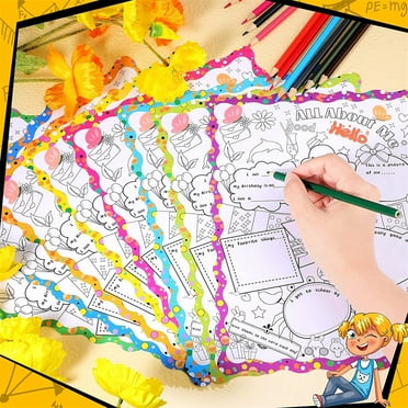 Ready-To-Decorate? All About Me Star Student Posters - 24 posters ...