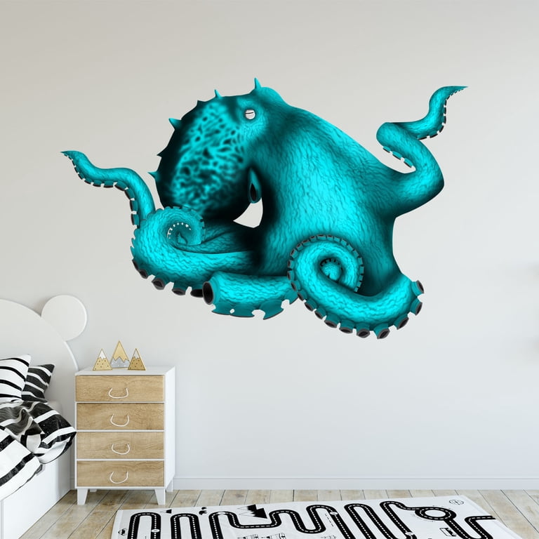 Octopus Tentacles Wall Decal High Resolution Photographs EWDesigns