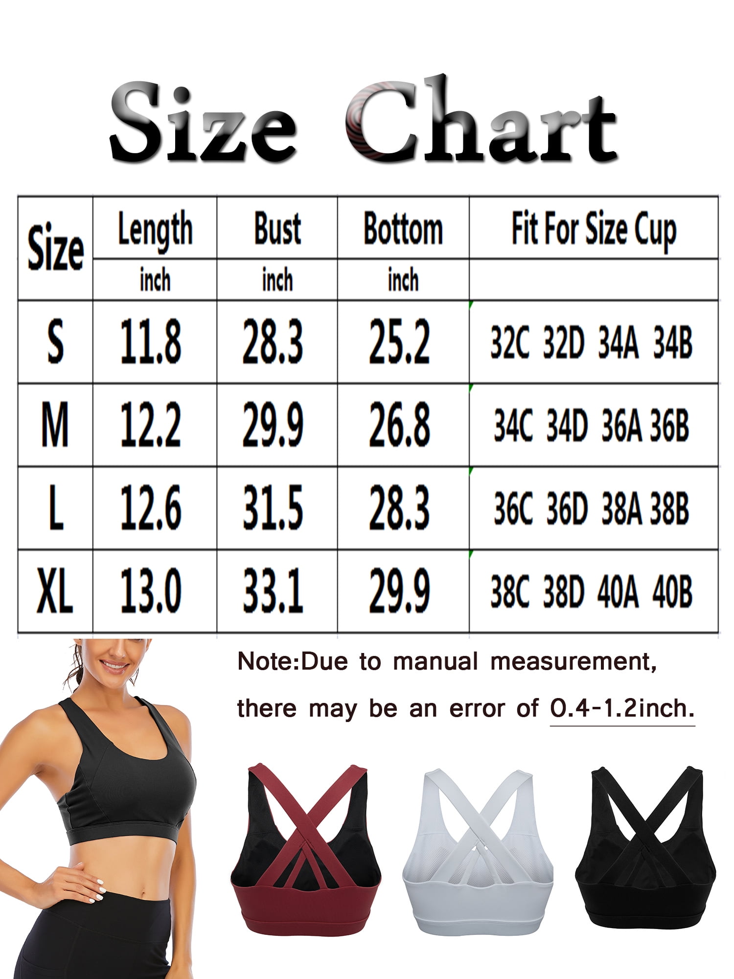 32c Breast Size Chart