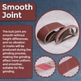 FRKSMD-20 Pcs Sanding Belts 1/2 x 18 Inch 40 Grit Aluminum Oxide ...