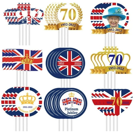 Jubilee Decorations 2022 Jubilee Cake Topper for Jubilee Party Decor ...