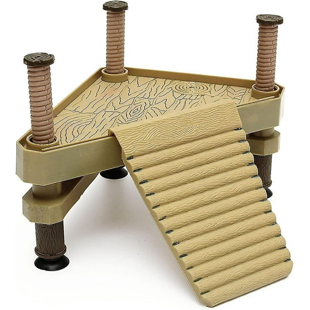 Floating Turtle Pier Rectangular Terrapin Dock Frogs Reptile Ramp ...