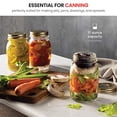 Bormioli Rocco Quattro Stagioni Glass Mason Jars - 12 Pack - (17 Ounce ...
