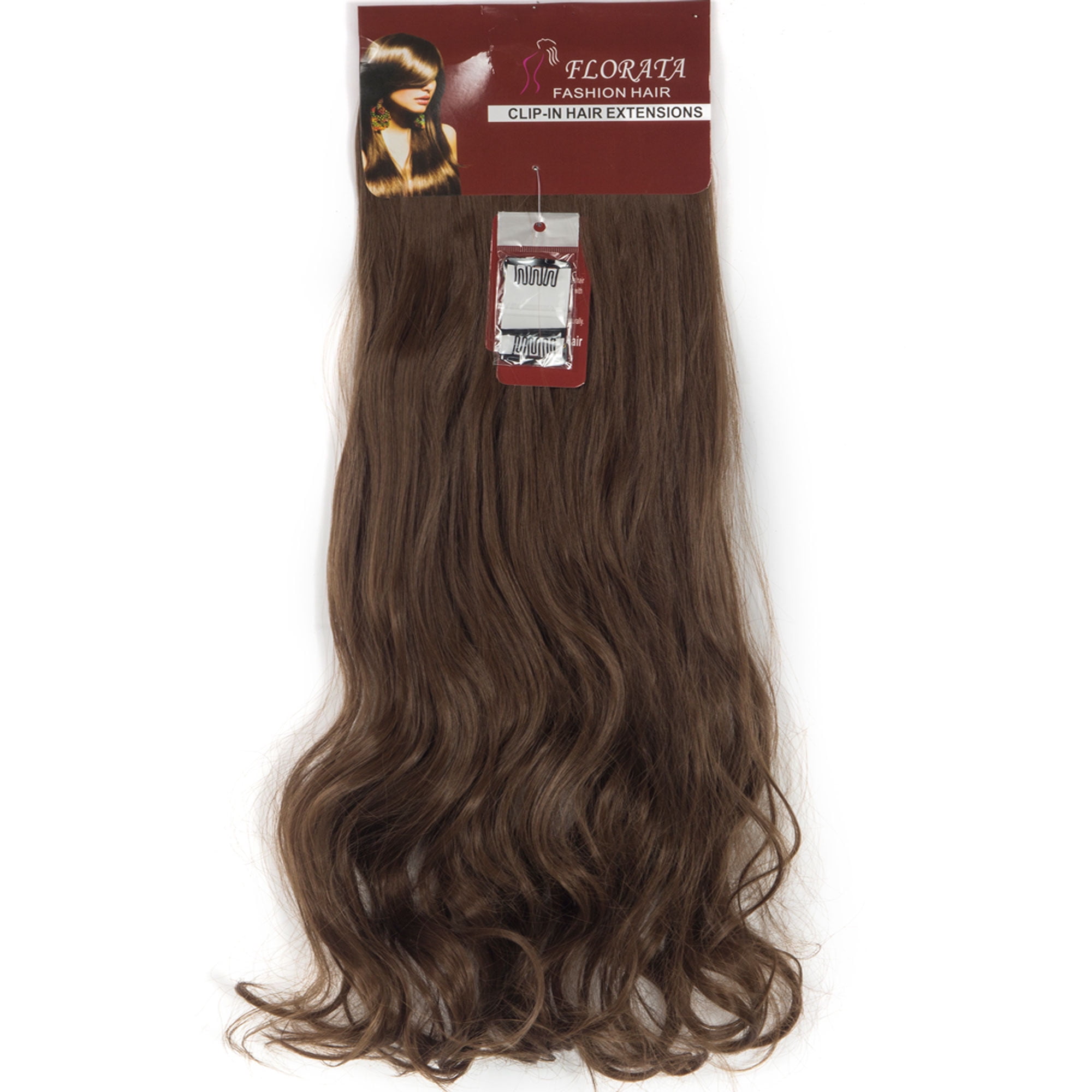 LELINTA 24" Women Double Long Curly Hair in Hair Extensions 7 Pieces 16 ...