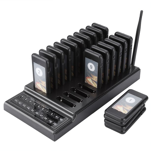 Waiter Calling System, Waterproof High Sensitivity Pager System For ...