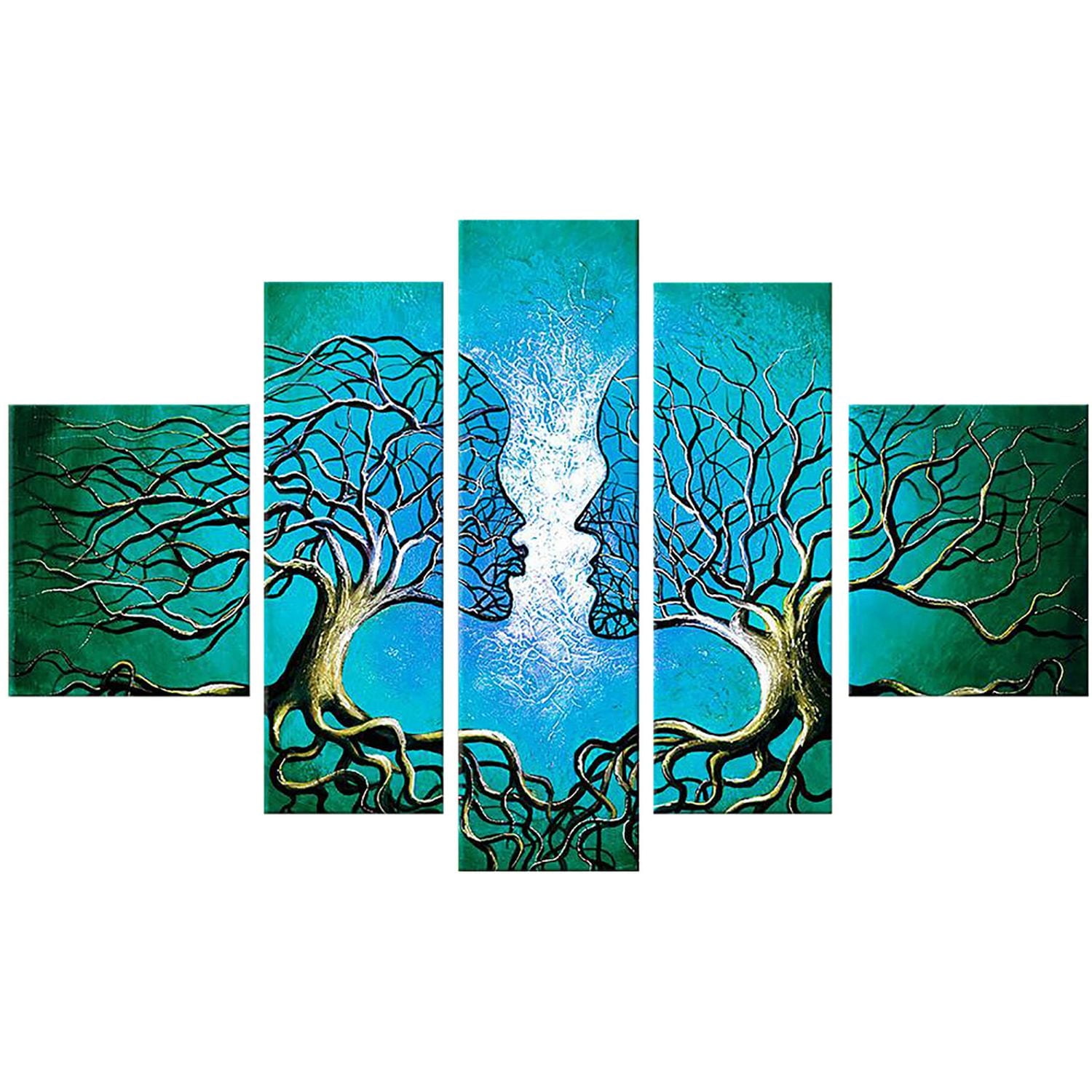 Click here for Designart Design Art Man Meets Woman Canvas Wall A... prices