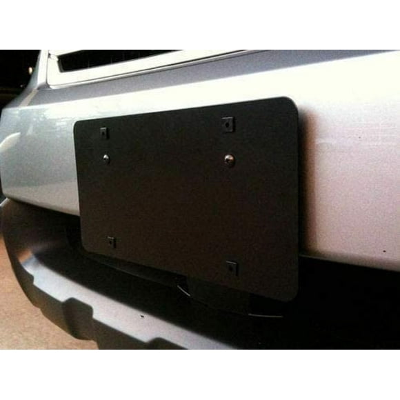Front License Plate Installation