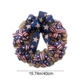 250th anniversary wreath for front door, Independence Day Star Garland ...