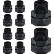 Uxcell Poly Cam lock Fittings, Part A 1" Male Adapter x 1" Female NPT ...