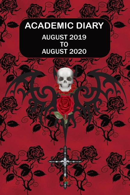 Gothic 6" X 9" 88 Pages: Academic Diary August 2019 To August 2020 ...