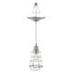 Instant Pendant Recessed Light Conversion Kit Brushed Nickel Wire Cage ...
