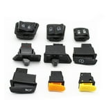 2-Pin ATV Ignition Electric Start Switch Button for Scooter, Moped, Go ...