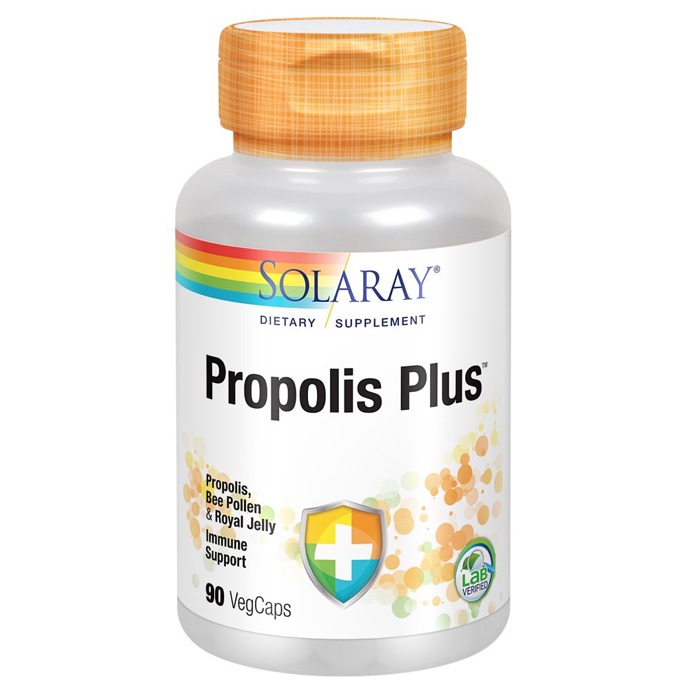 Solaray Propolis Plus | Healthy Immune System Support with Propolis ...