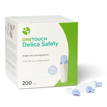 OneTouch Delica Plus 33G Lancets New Look - Walmart.com