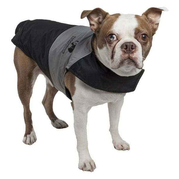 Touchdog Lightening-Shield Waterproof 2-in-1 Convertible Dog Jacket w ...