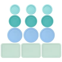 Pyrex 12-Piece Plastic Lid Food Storage Set for Glass Containers in ...