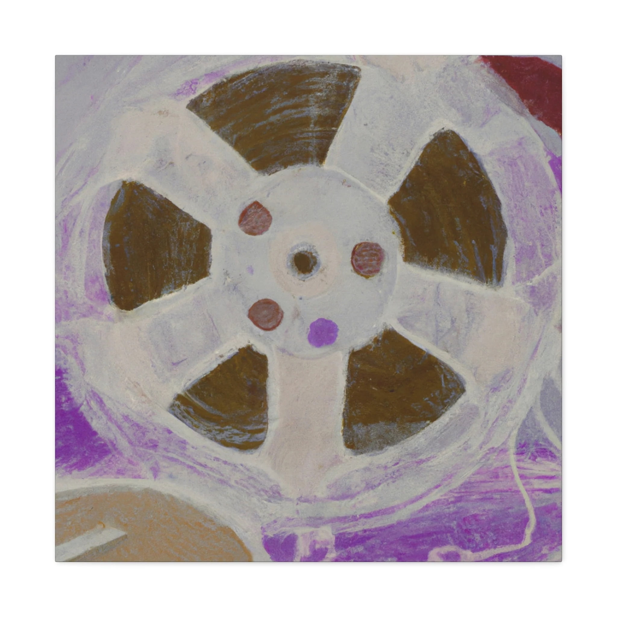 Retro Reel Reflection - Canvas - Walmart.com