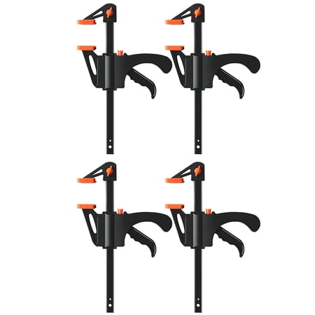 Xizioo One Hand Clamps and Spring Clamps, 4 Piece Clamp Set for Precise ...
