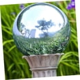 6 Inch Polished Gazing Ball Reflective Mirror Globe Garden Lawn ...