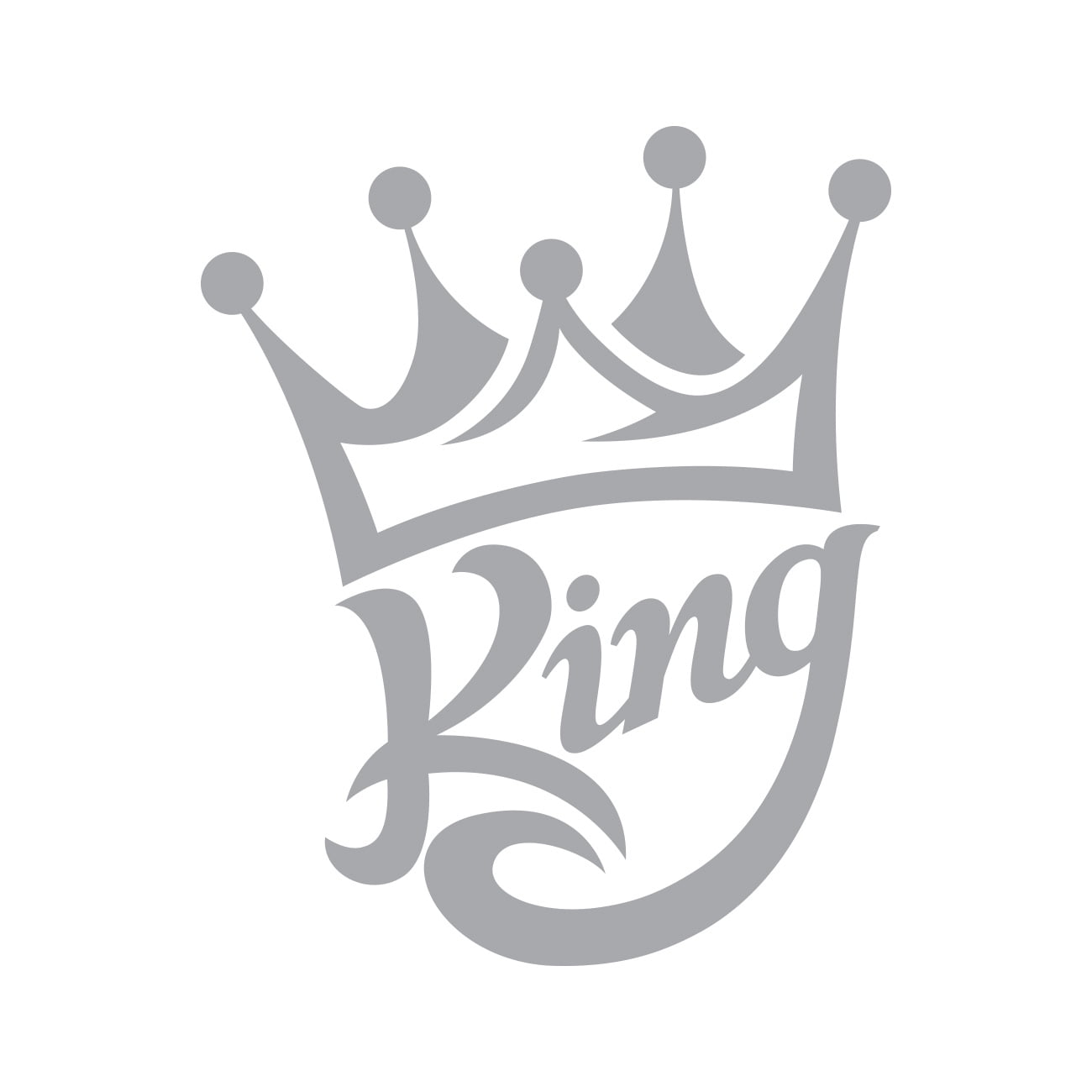 Simple Royal King with Crown Sticker Decal Die Cut - Self Adhesive ...