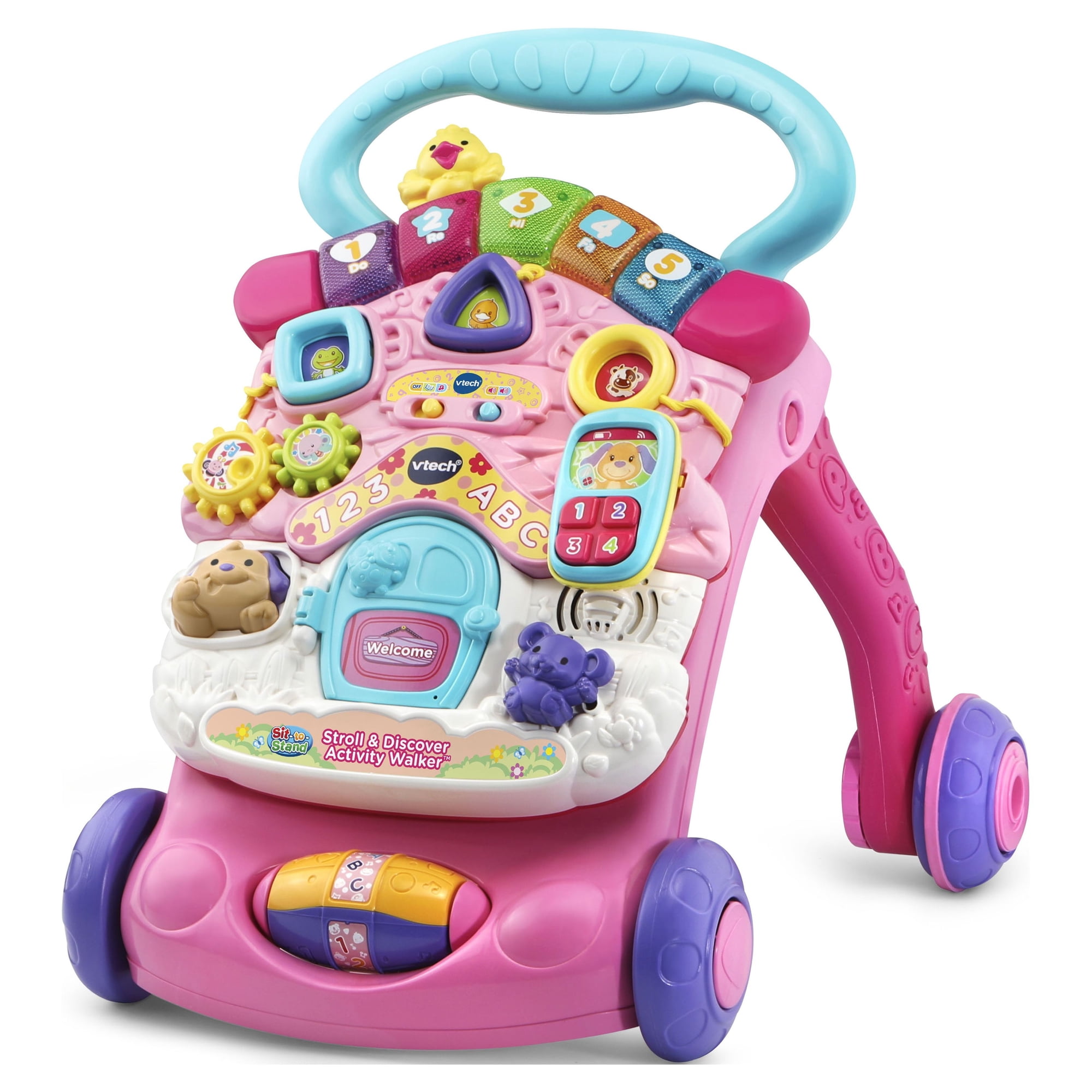 Click here for Vtech Stroll & Discover Activity Walker - Pink  Gr... prices