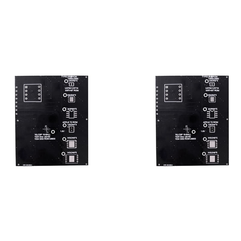 2X T2 Chip Leer Y Escribir Bios Socket para Air T2 Ssd Rom Typec Rom ...