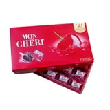 Ferrero MON CHERI Chocolate Cherry Brandy 30 Pieces Gift Box 11.11 oz ...