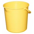 Tough Guy Bucket,3 gal,Yellow 48LZ06 - Walmart.com