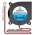 LAWONP-40mm Blower Fan 12V, 3D Printer Micro 12 Volt Fans Blower 4020 ...