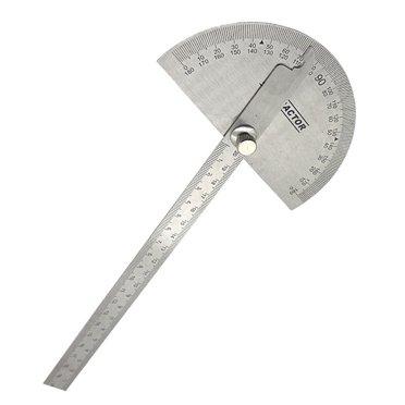 WEN Adjustable Aluminum Protractor and Angle Gauge with Laser Etched ...