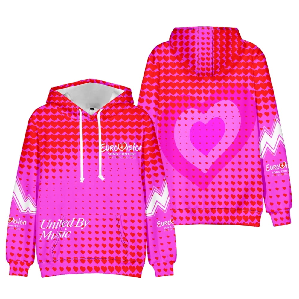 Click here for Dingcai Eurovision 2025 Merch Hoodies For Men/Wome... prices