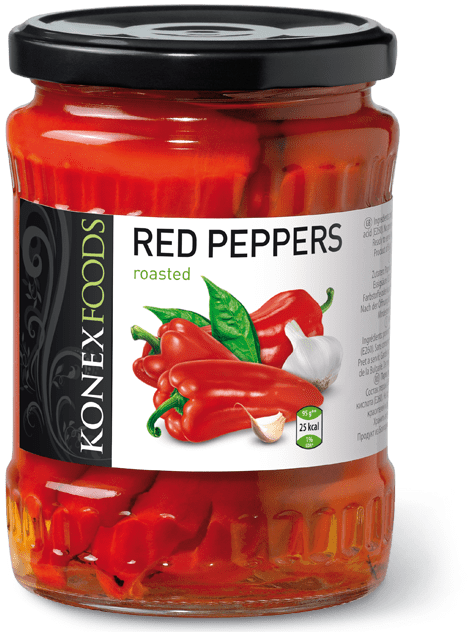 Roasted Red Peppers (KONEX) 19 oz - Walmart.com