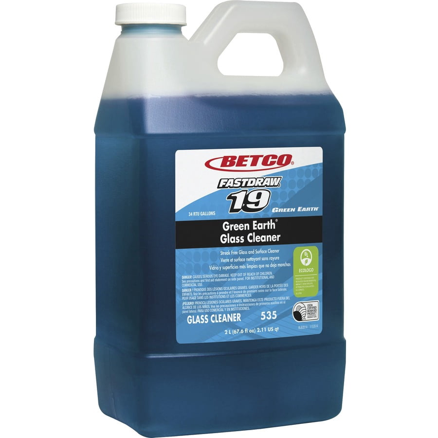 Green Earth Glass Cleaner - Concentrate Liquid - 128 fl oz (4 quart ...