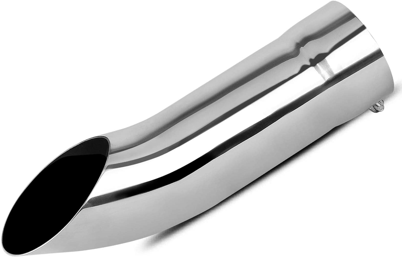 4 Inch Inlet Exhaust Tip, 4" Inlet 4" Outlet 15" Overall Length ...