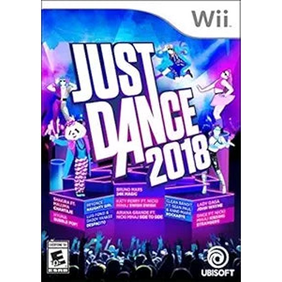 Ubisoft Just Dance Wii Game - Nintendo Console Game for Kids, Physical ...