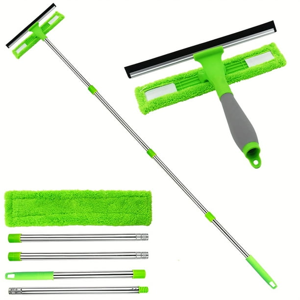 1pc Window Squeegee With 67" Long Handle, Window Cleaning Squeegee Kit ...