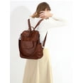 UTO Women's Fashion Backpack Purse Vegan Leather Multipurpose Design ...