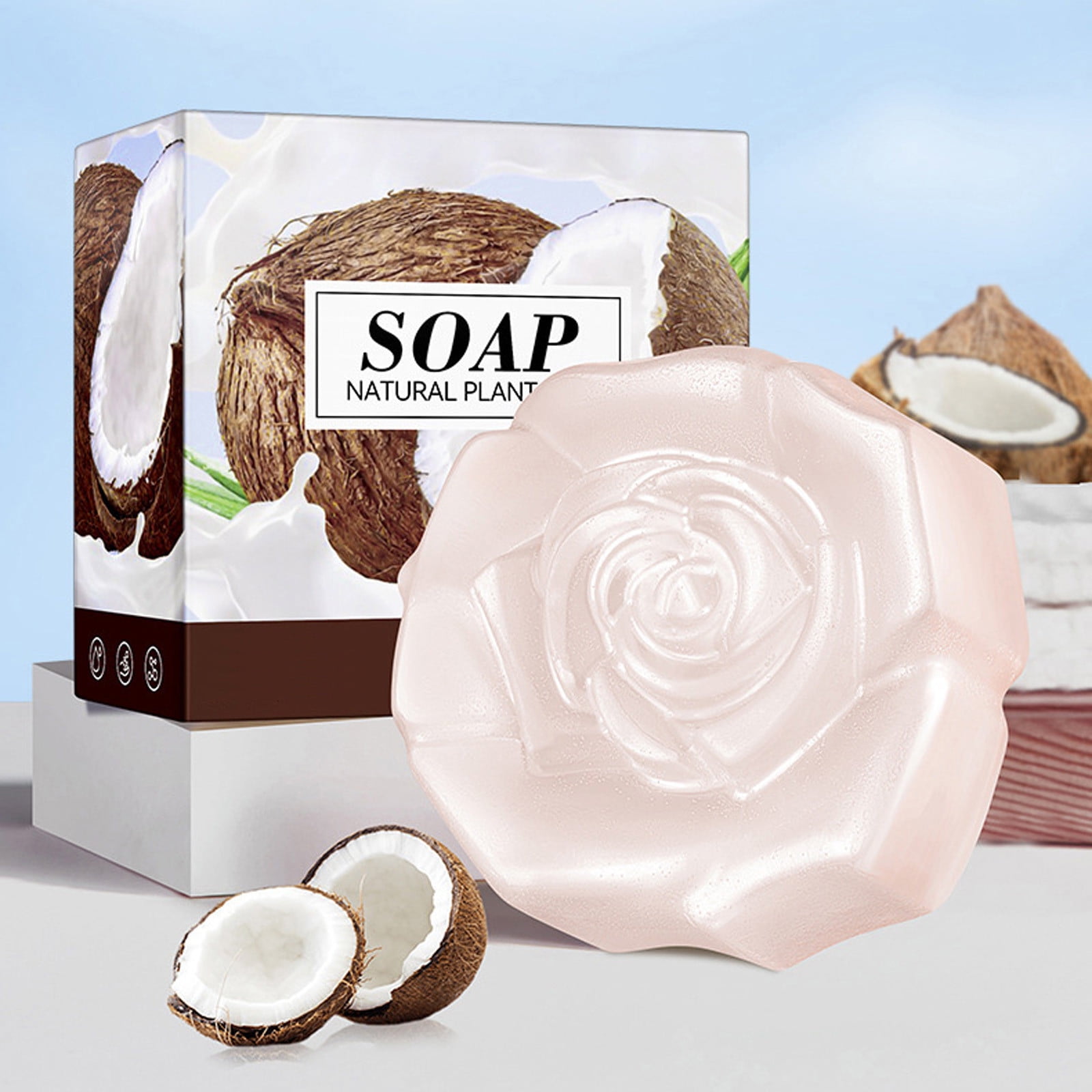 Click here for Hoarboeg Coconuts Oil Soap Hand Made Soap Cleansin... prices