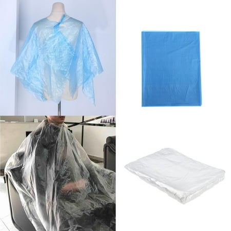 Set of 400 2Color Transparent Hair Capes Set Salon Gown | Walmart Canada
